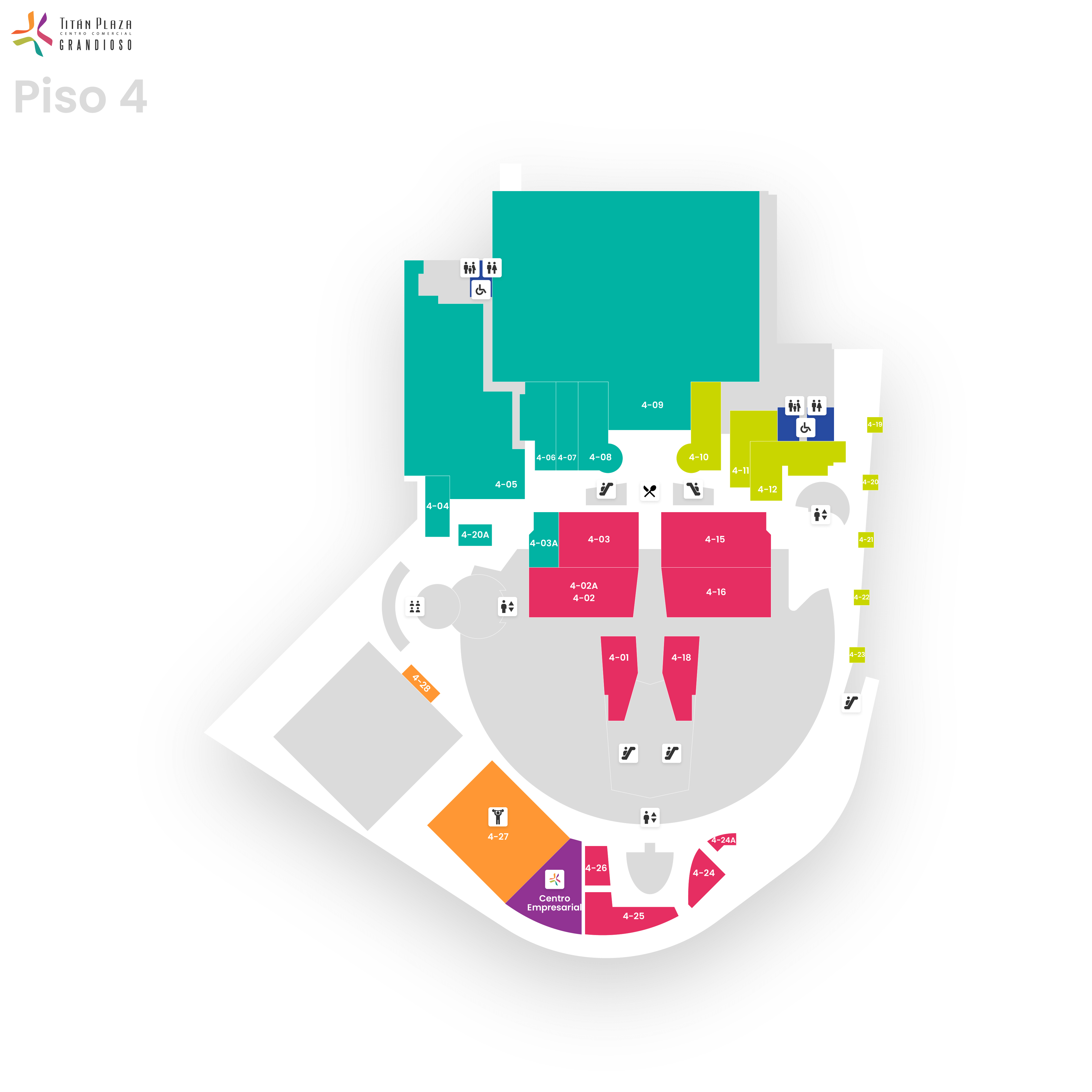 Mapa Interactivo | Centro Comercial Titan Plaza